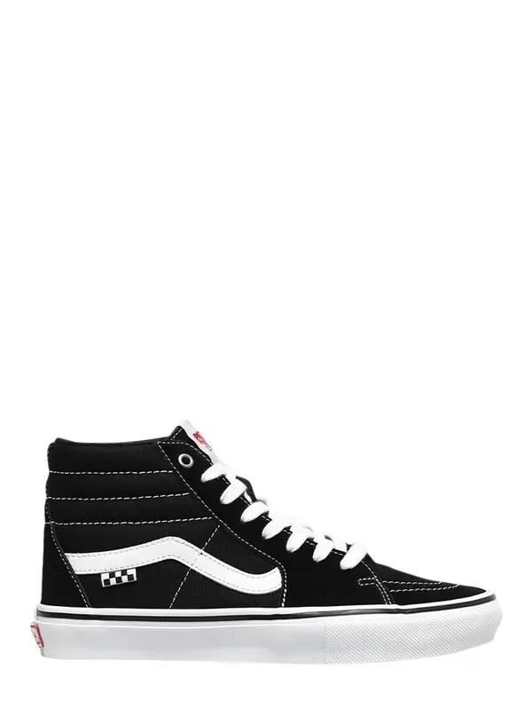 VANS Skate Sk8-hi Checkerboard Sneakers - Black