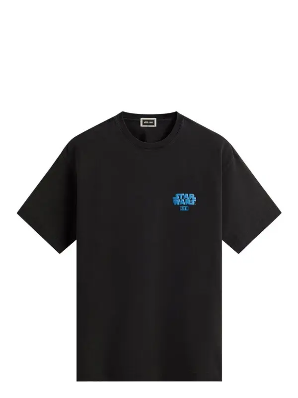 Kith X Star Wars Return Of The Jedi Poster Vintage Tee - Black