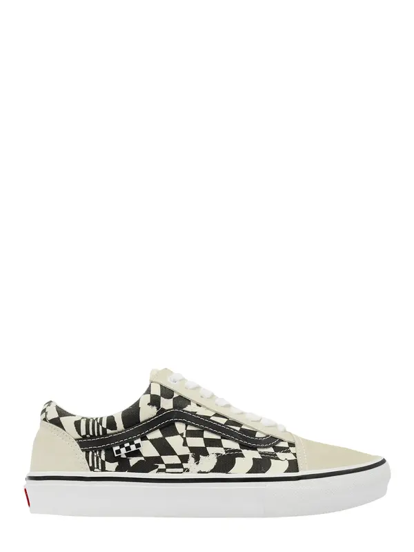 VANS Skate Old Skool Checkerwarp Sneakers - White