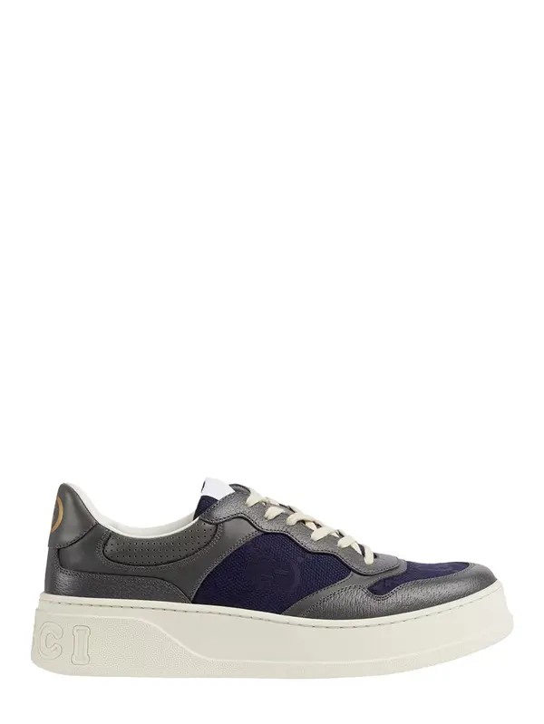 Gucci Lace Up Sneakers - Grey