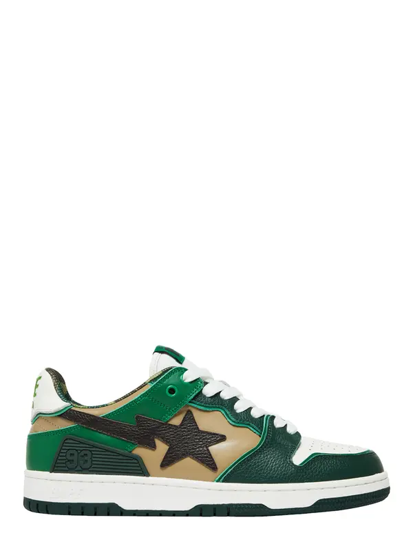 BAPE Sk8 Sta #2 'abc Camo - Green