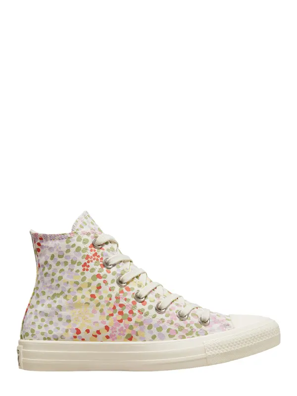 CONVERSE Chuck Taylor All Star High Floral Print - White