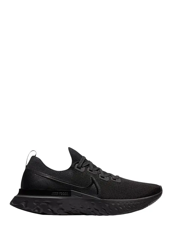 Nike React Infinity Run Flyknit Sneakers - Black