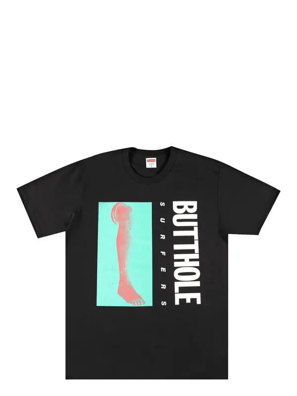 Supreme X Butthole Surfers Leg Tee - Black
