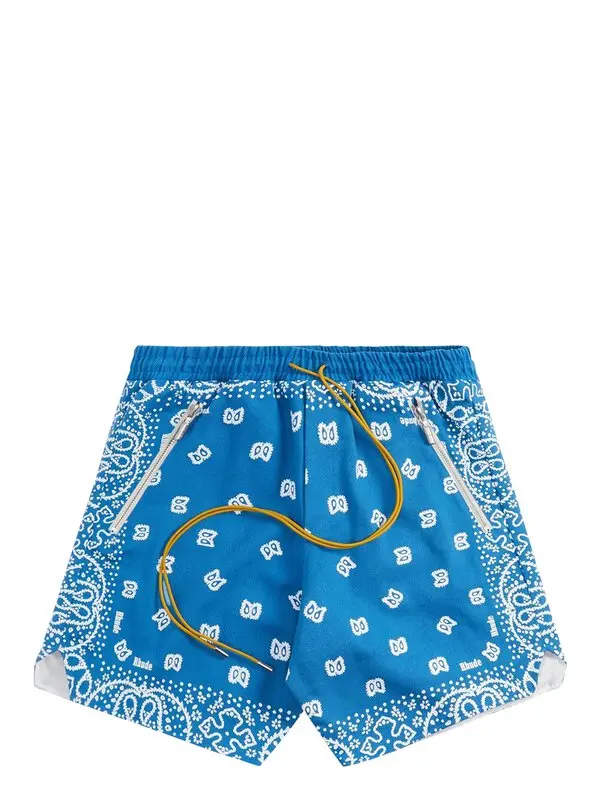 Rhude Bandana Shorts 'marine - Blue