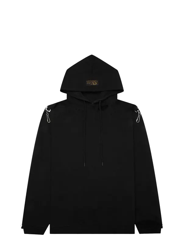 Raf Simons Washed Fit Hoodie - Black
