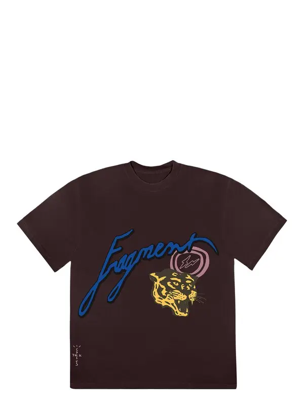 CACTUS JACK BY TRAVIS SCOTT For Fragment Icons Tee - Brown