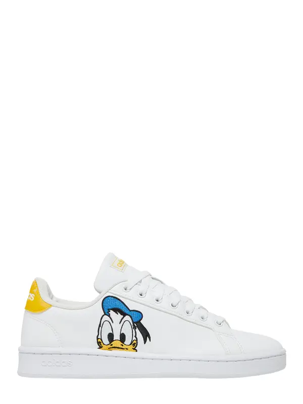 Adidas X Disney Grand Court Donald Duck Sneakers - White
