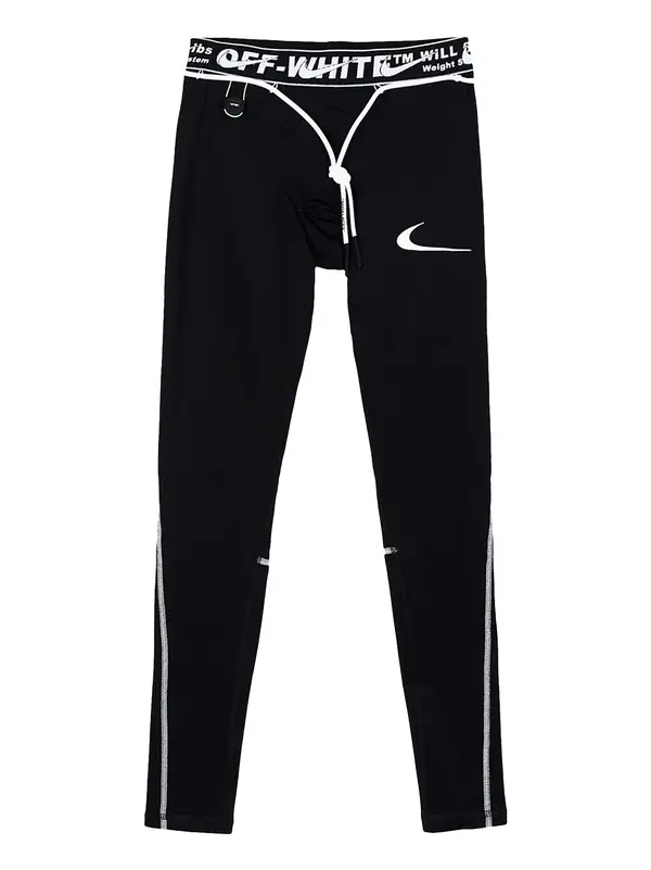 Nike X Off-white Nrg Ru Pro Tights - Black