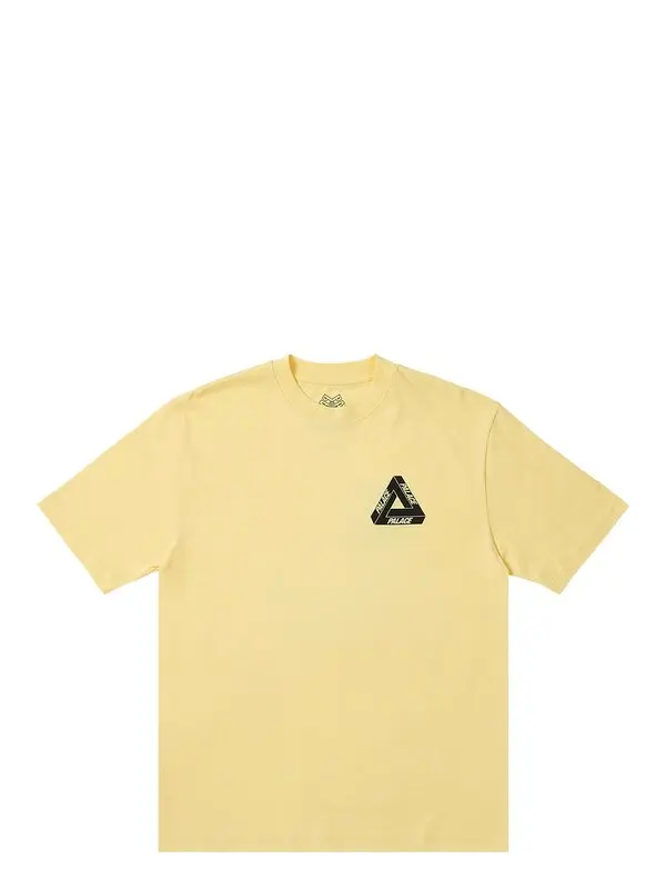 PALACE Tri Twister T-shirt 'mellow - Yellow