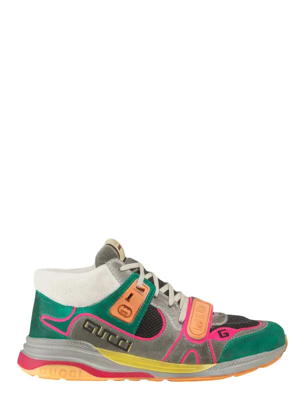 Gucci Ultrapace Mid-top Sneakers - Green