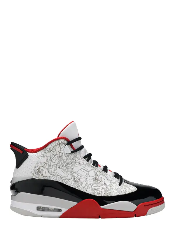 JORDAN Dub Zero Sneakers - Red