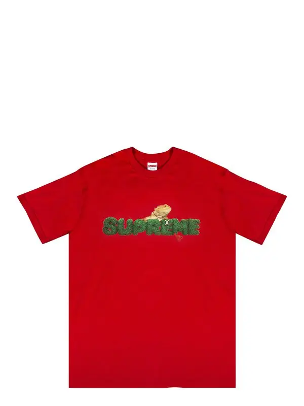 Supreme Lizard Tee - Red