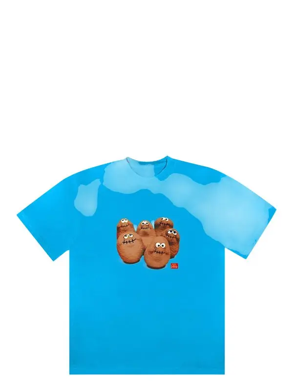 CACTUS JACK BY TRAVIS SCOTT X Mcdonald's Squad T-shirt Ii 'sapphire - Blue