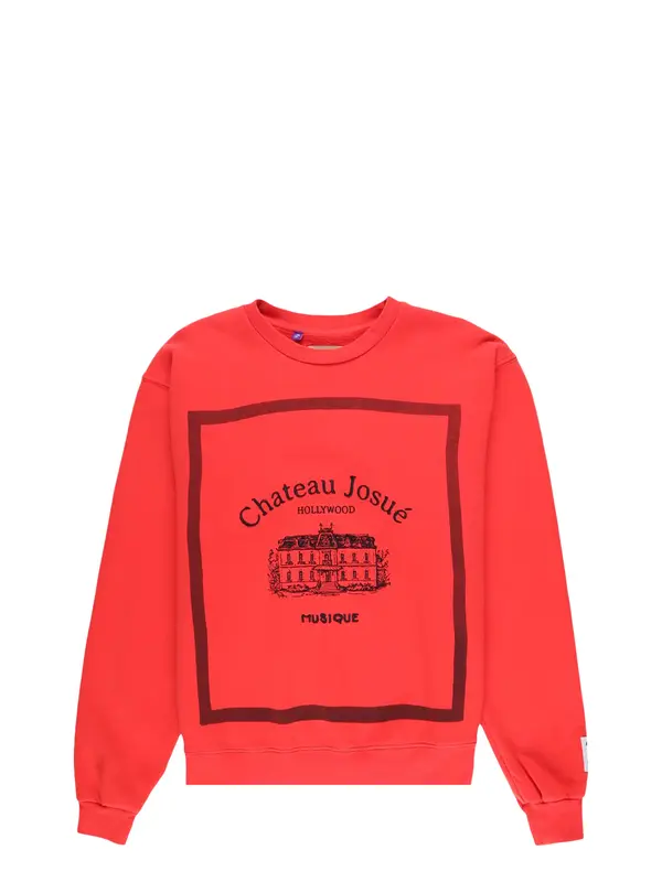 GALLERY DEPT. Musique Crewneck - Red