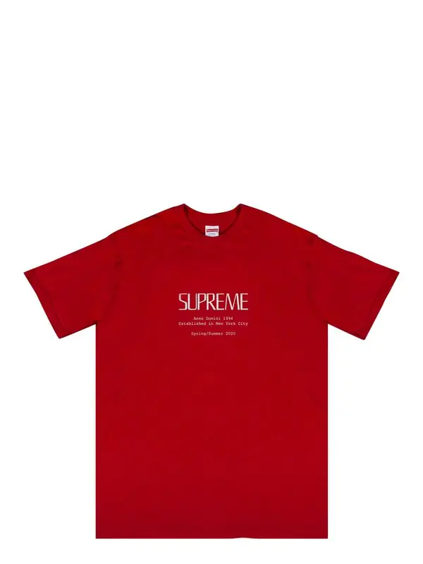 Supreme Anno Domini Tee - Red