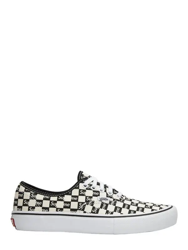 VANS Supreme X Authentic Pro Sneakers - Black