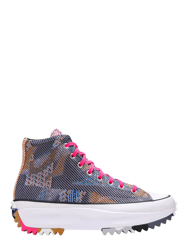 CONVERSE Run Star Hike High Knit Mashup - Blue