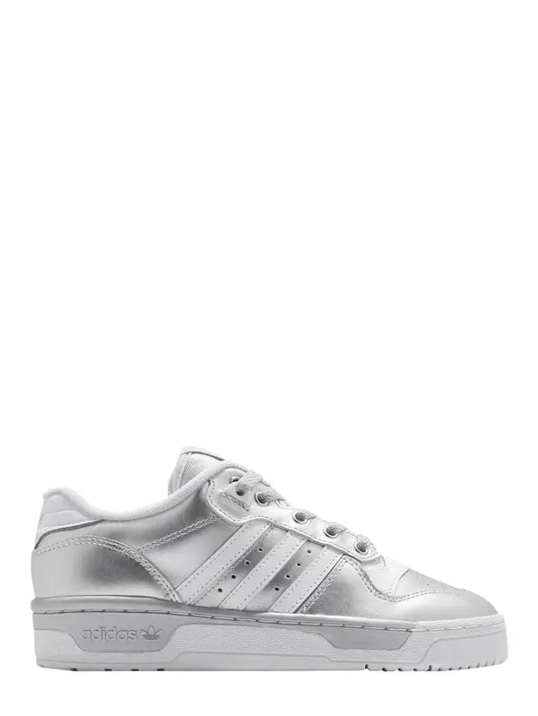 Adidas Rivalry Low Metallic Sneakers - Silver