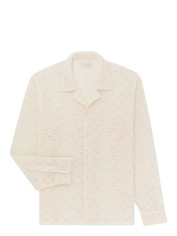 Aimé Leon Dore Long-sleeve Rico Shirt - Cream