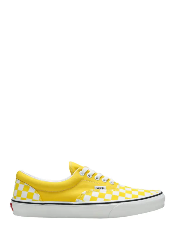 VANS Era Checkerboard Sneakers - Yellow
