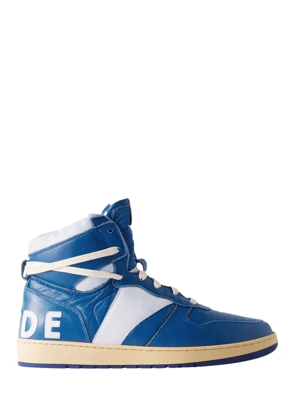 Rhude Rhecess High Top Sneakers - Blue