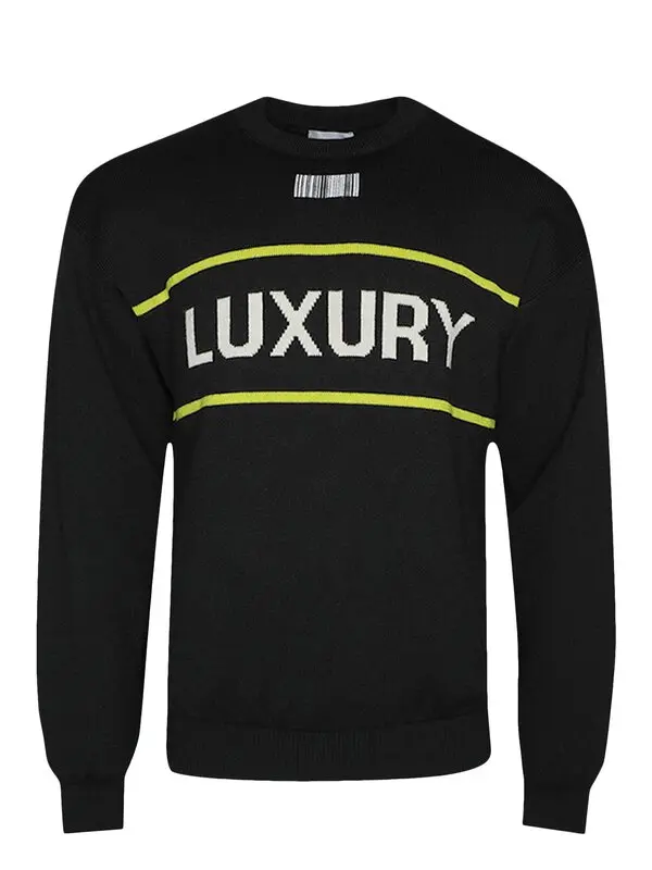 VTMNTS Luxury Knitted Sweater - Black