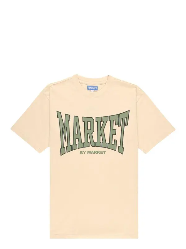 MARKET Persistent Logo T-shirt - Cream