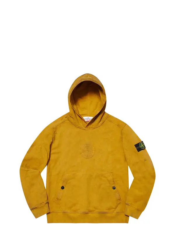Supreme X Stone Island Hooded Sweatshirt - Green