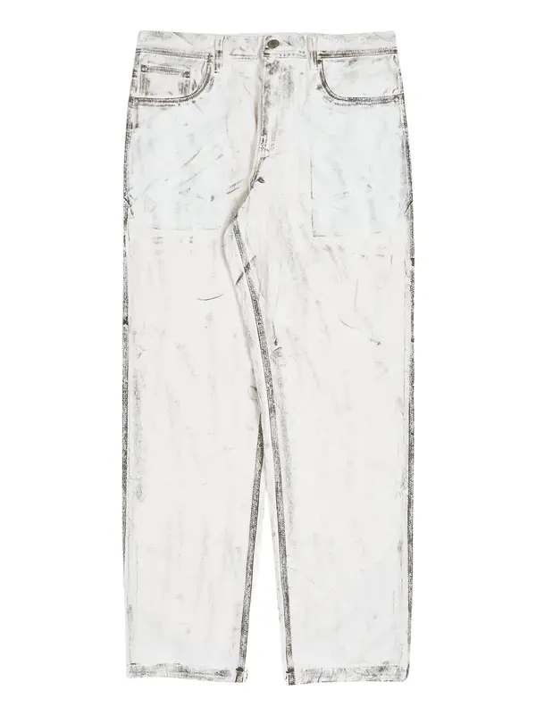 PLEASURES Splice Workpant - White