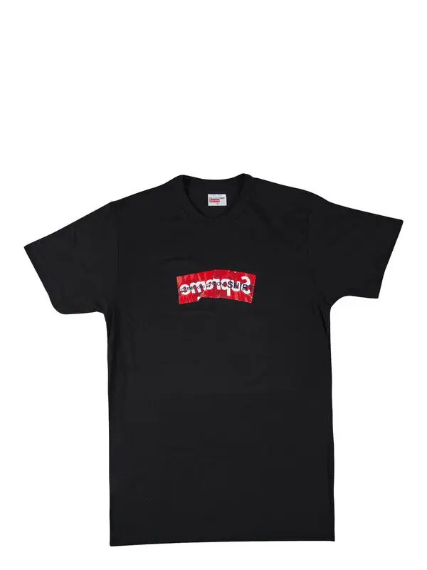 Supreme X Comme Des Garçons Shirt Box Logo T-shirt - Black