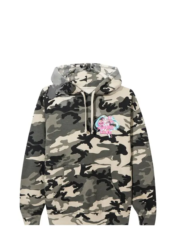 ANTI SOCIAL SOCIAL CLUB X Good Smile Racing Hatsune Miku Camo Hoodie - Multicolor