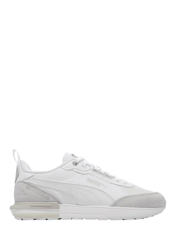 PUMA R22 Lace Up Sneakers - White