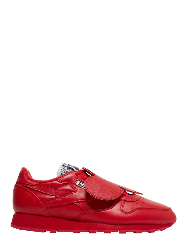 REEBOK X Eames Office Classic Leather Sneakers - Red