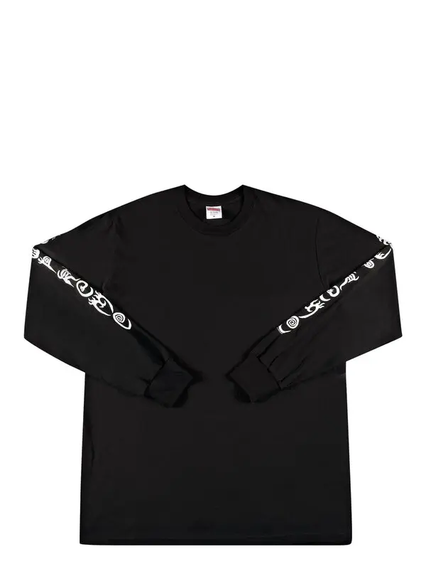 Supreme Clayton Patterson Long-sleeve Tee - Black