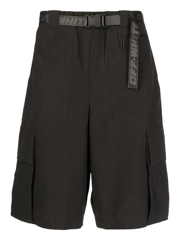 Off-White Industrial Cargo Shorts - Grey