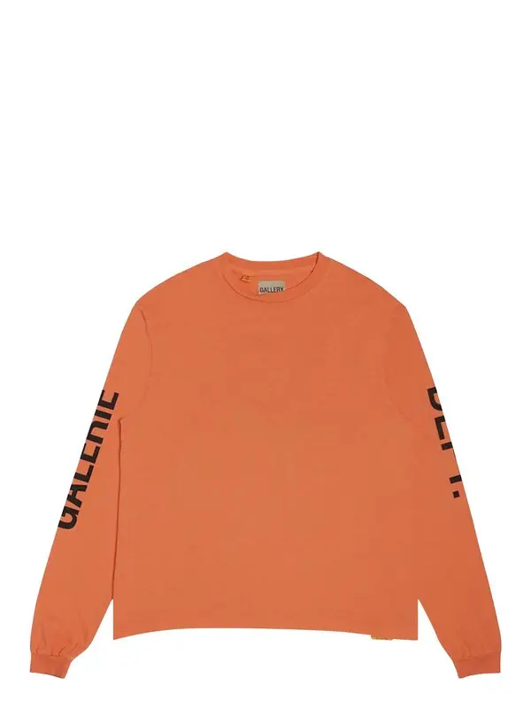 GALLERY DEPT. French Collector Long-sleeve Tee - Orange