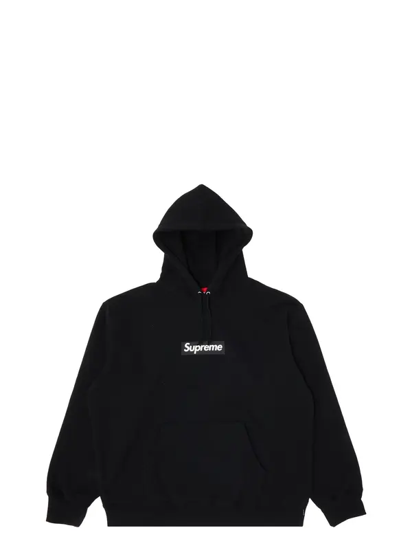 Supreme La Box Logo Hooded Sweatshirt - Black