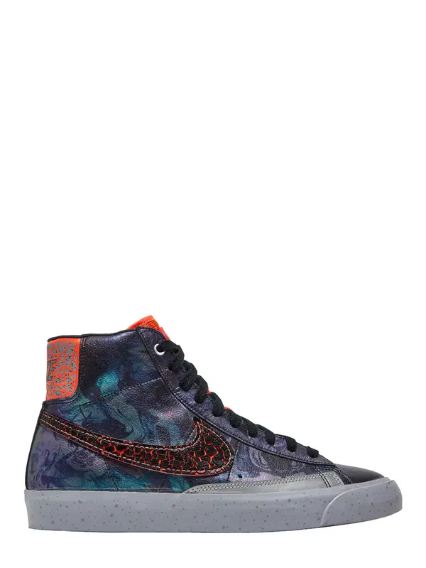 Nike Blazer Mid Prm Qs 'area 72' High-top Sneakers - Blue