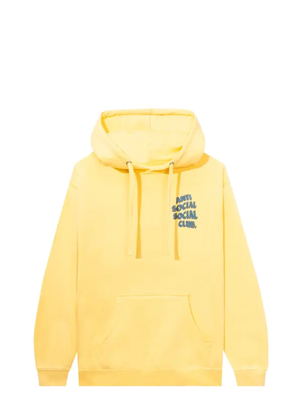 ANTI SOCIAL SOCIAL CLUB How Deep Hoodie - Yellow
