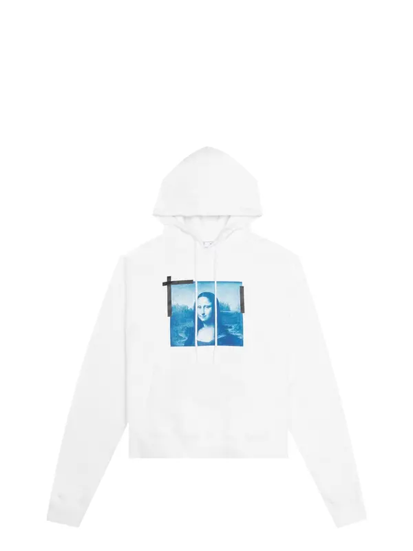 Off-White Monalisa Over Hoodie - White