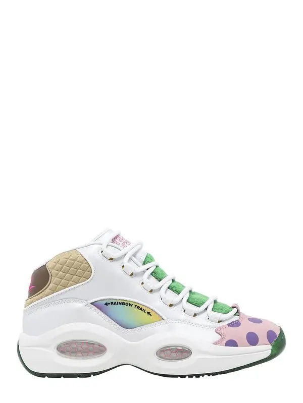 REEBOK X Hasbro Question Mid 'candy Land' Sneakers - White