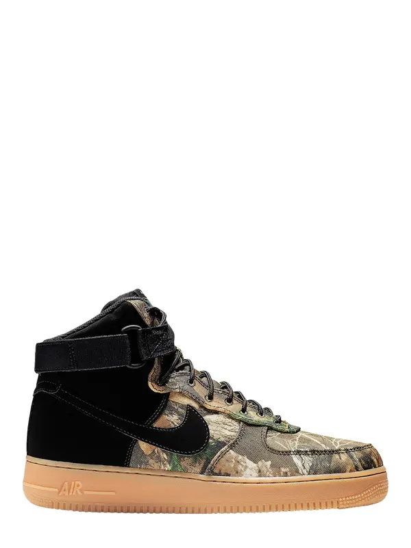 Nike Realtree X Air Force 1 High Camo Sneakers - Brown