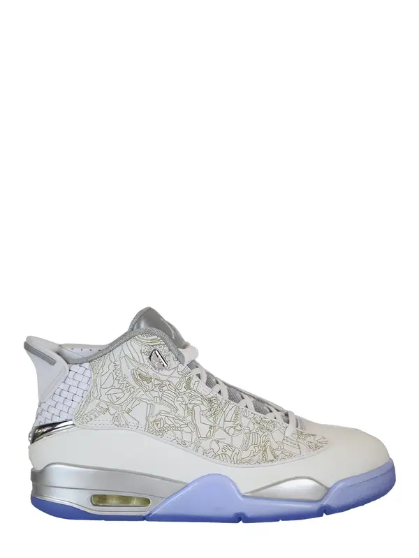 JORDAN Dub Zero Laser Sneakers - White