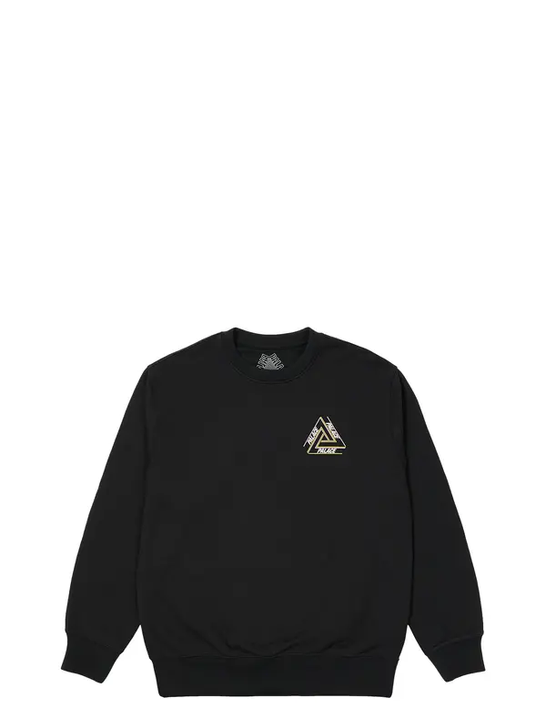 PALACE Tri-ferg Crewneck - Black