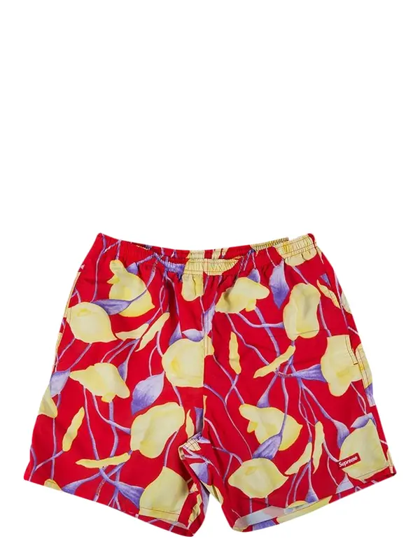 Supreme Nylon Water Short - Red