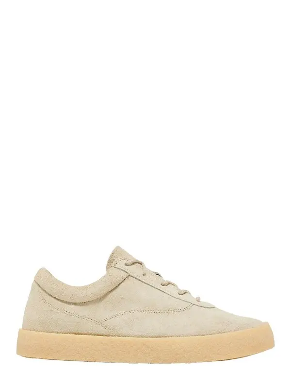 Yeezy Season Crepe Suede Sneakers - Cream