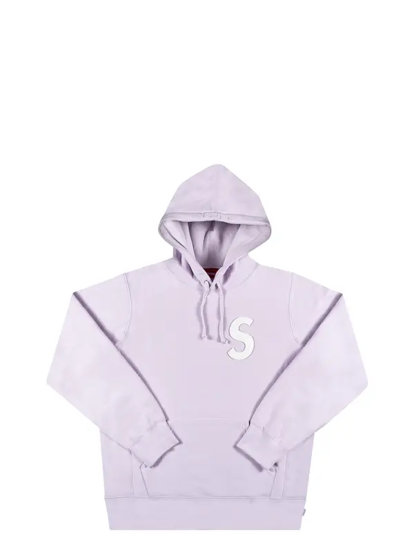Supreme Logo Hoodie - Purple