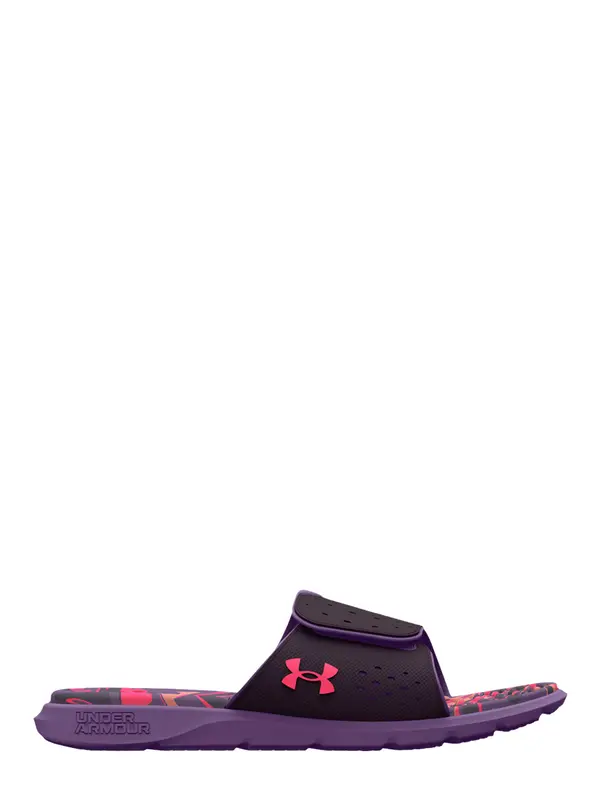 Under Armour Ignite Graphic Footbed Slide - Purple