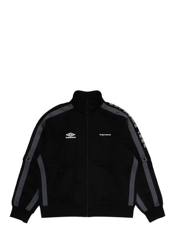 Supreme X Umbro Snap Sleeve Jacket - Black